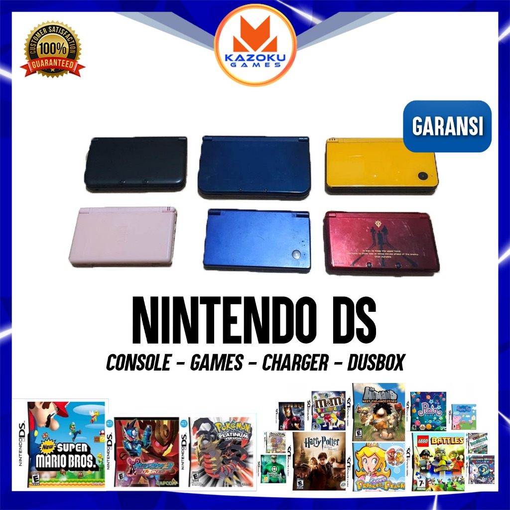 Jual NINTENDO DS LITE /DS I /DSI LL./3DS/3DS LL/NEW 3DS LL CFW FULL ...