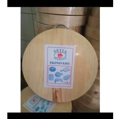 Jual Talenan Kayu Bulat Tebal diameter ukuran 30cm | Shopee Indonesia