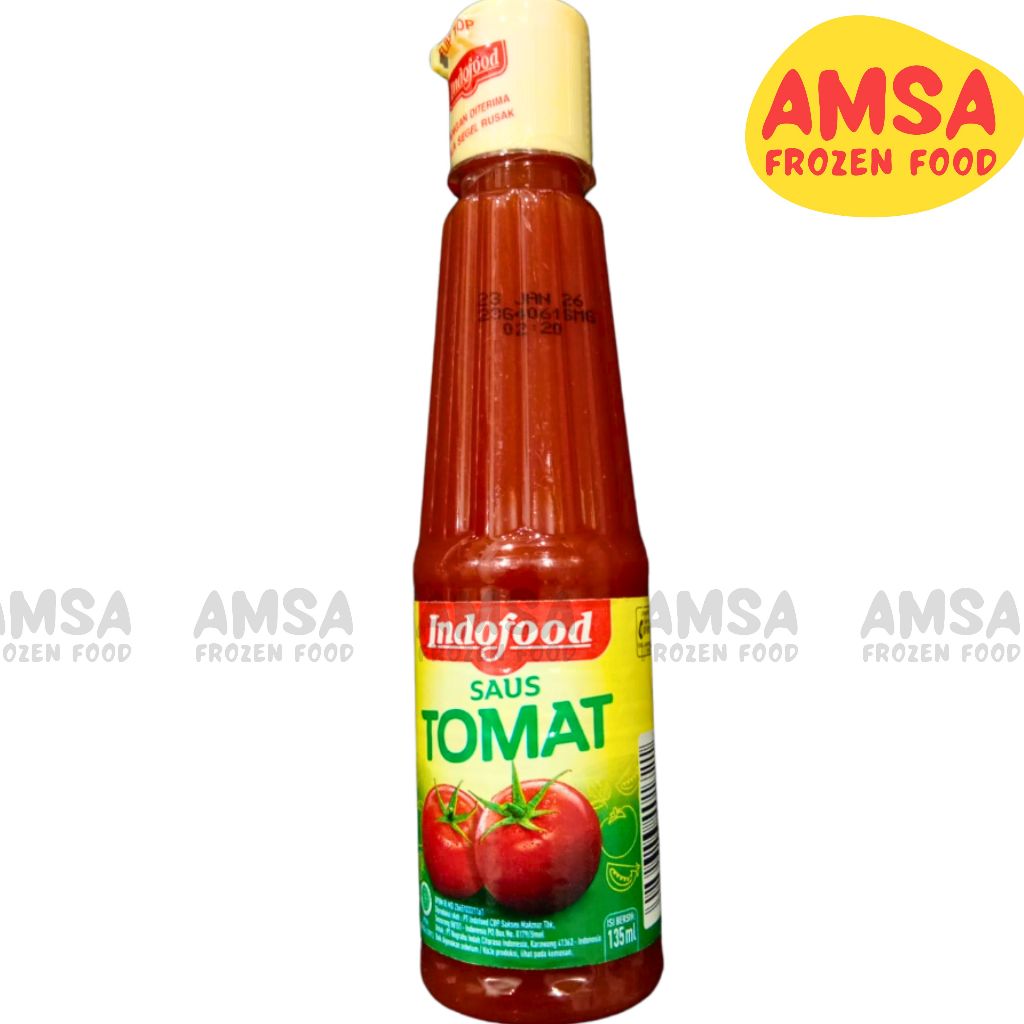 Jual Indofood Saos Tomat Pet 135 ML | Shopee Indonesia