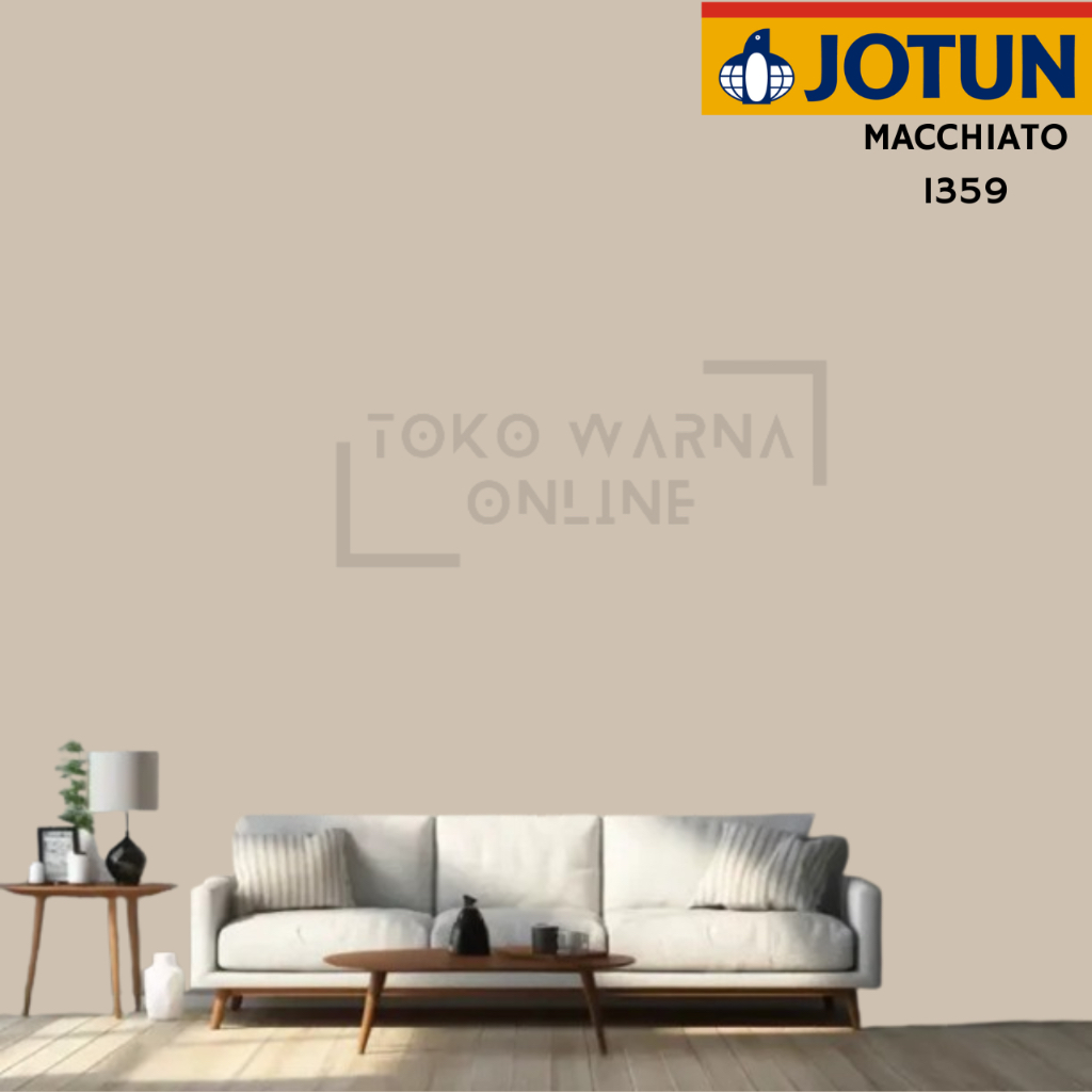 Jual CAT TEMBOK INTERIOR JOTUN SERIES - MACCHIATO 1359 (GALON) | Shopee ...