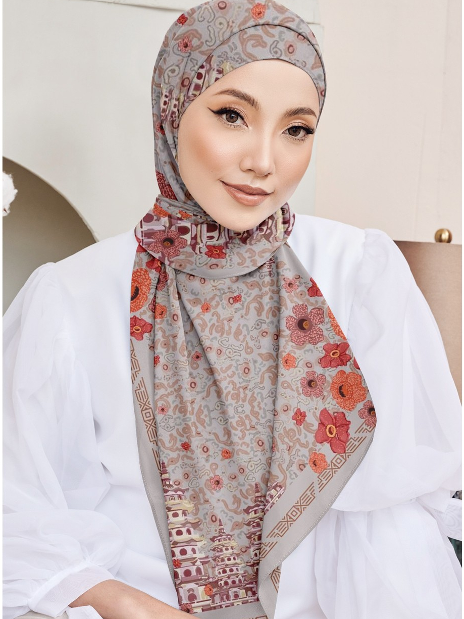 Jual kode RAFFLESIA TABOT BESUREK - Voal Motif Bengkulu Rafflesia ...