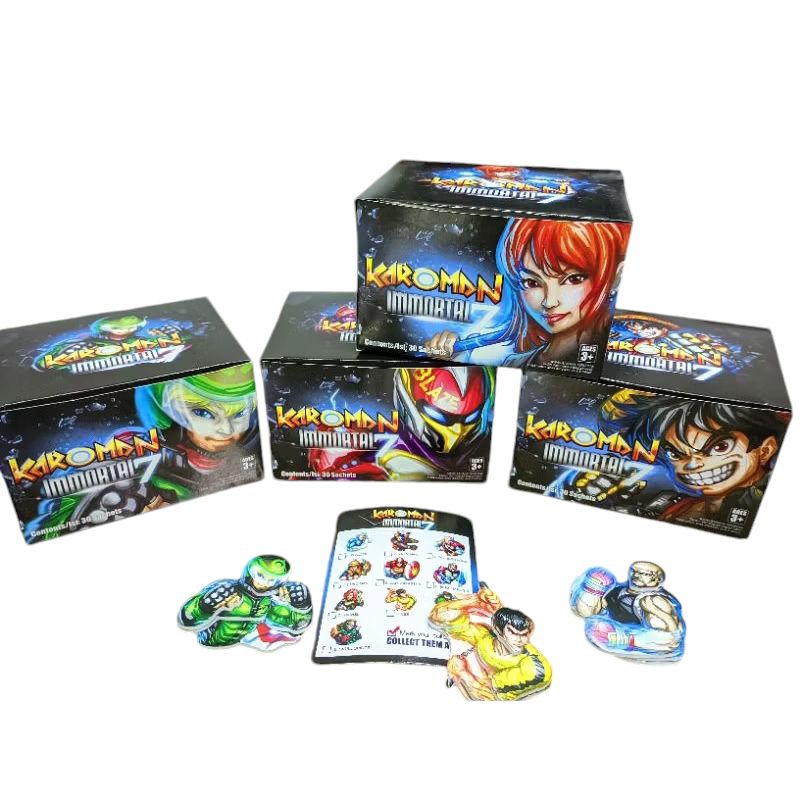 Jual 1 DUS KAROMAN IMORTAL 7 / KARTU PUZZLE KAROMAN MAINAN ANAK ...