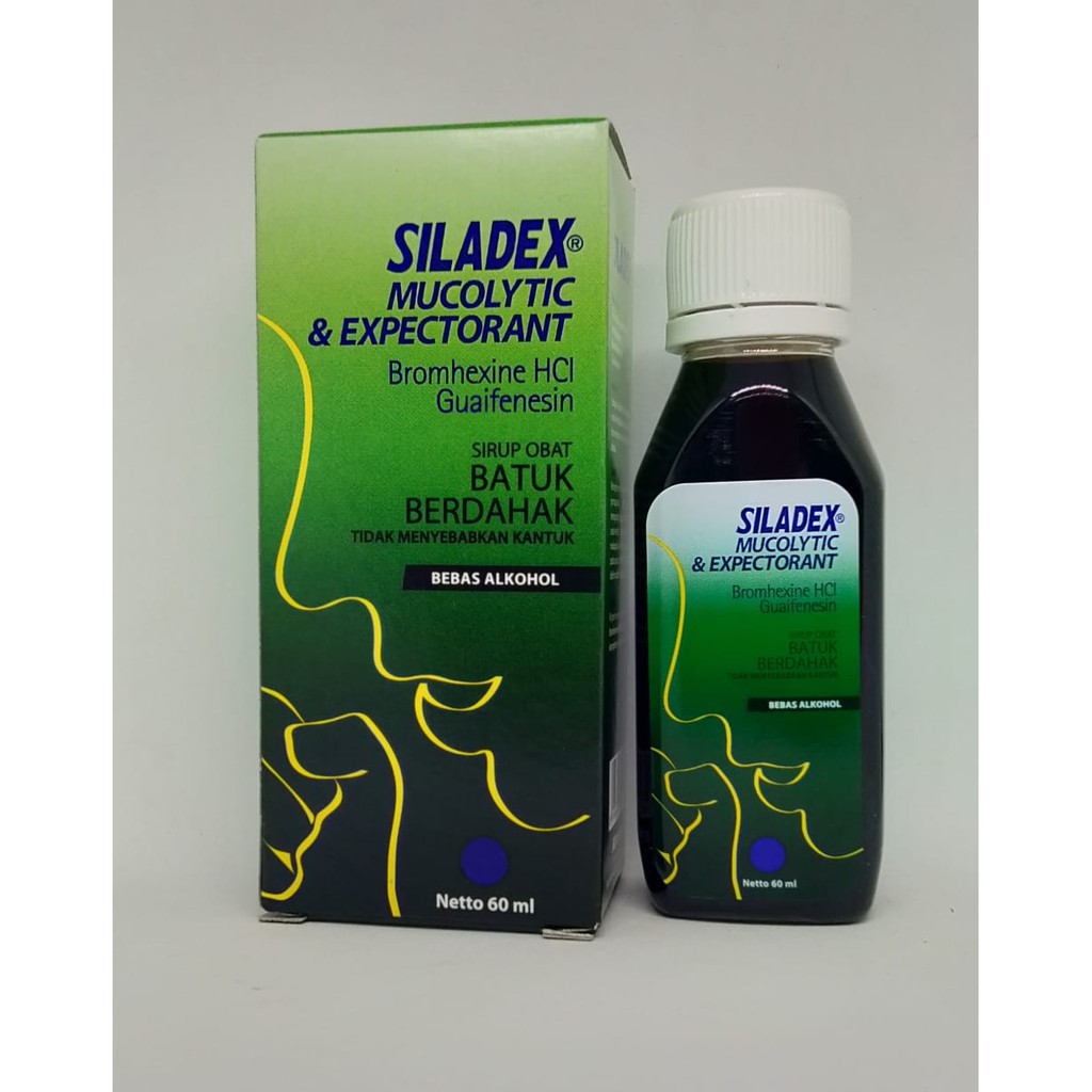 Jual SILADEX MUCOLYTIC & EXPECTORANT 60 ml - Obat Batuk Berdahak ...