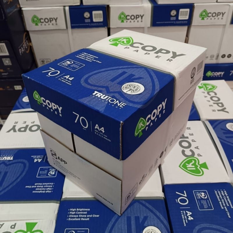 Jual (5 Rim) Kertas HVS A4 75 Gram PaperOne 1 Dus | Shopee Indonesia