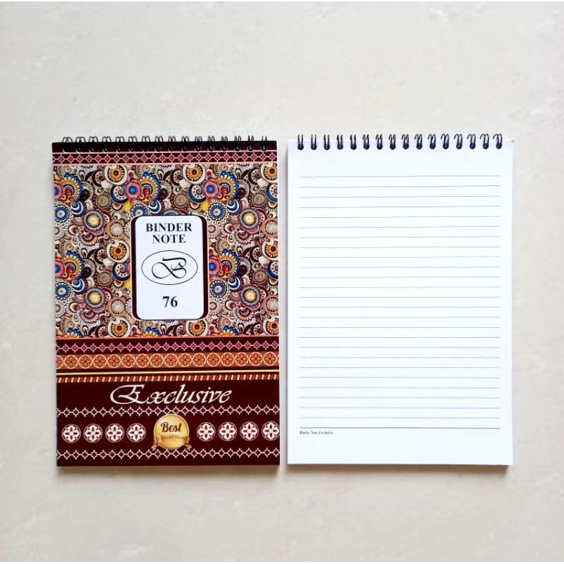 Jual Block Note / Notes Spiral / Binder Note A5 HTB-076 | Shopee Indonesia
