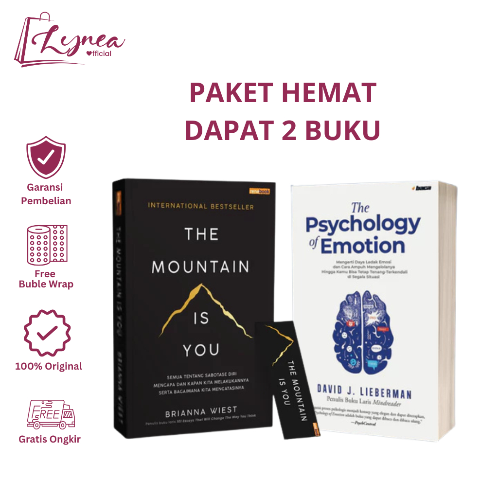 Jual [PAKET HEMAT] The Psychology of Emotion - The Mountain Is You ...