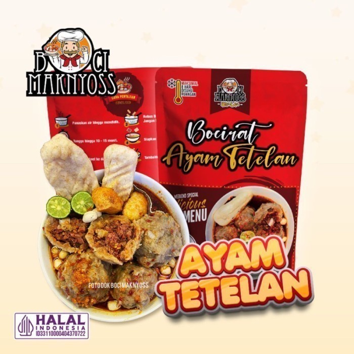 Jual Bocirat BOCIRAT TETELAN AYAM Maknyoss Viral Tetelan ayam pedas ...