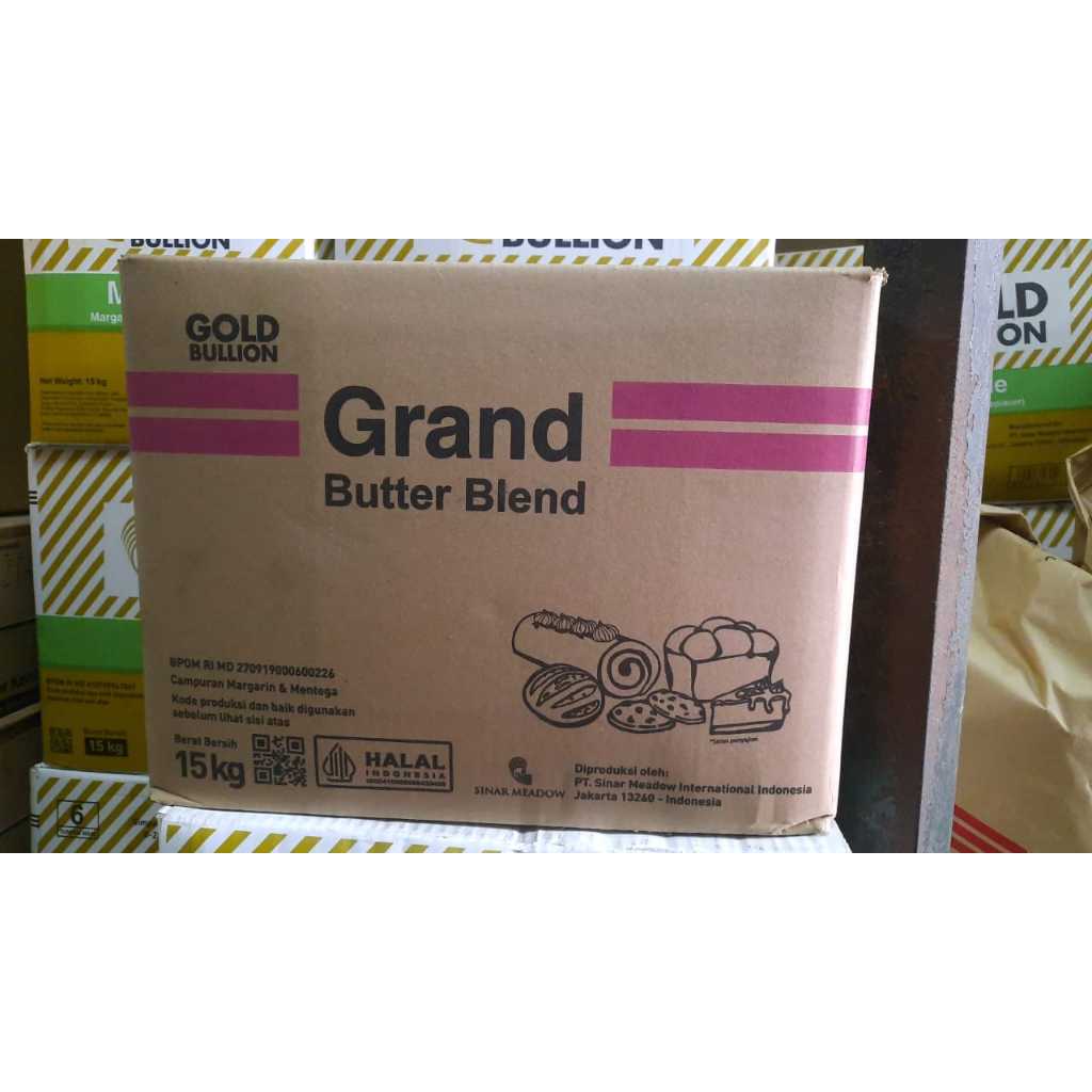 Jual Grand butter blend goldbullion 15kg/crt | Shopee Indonesia