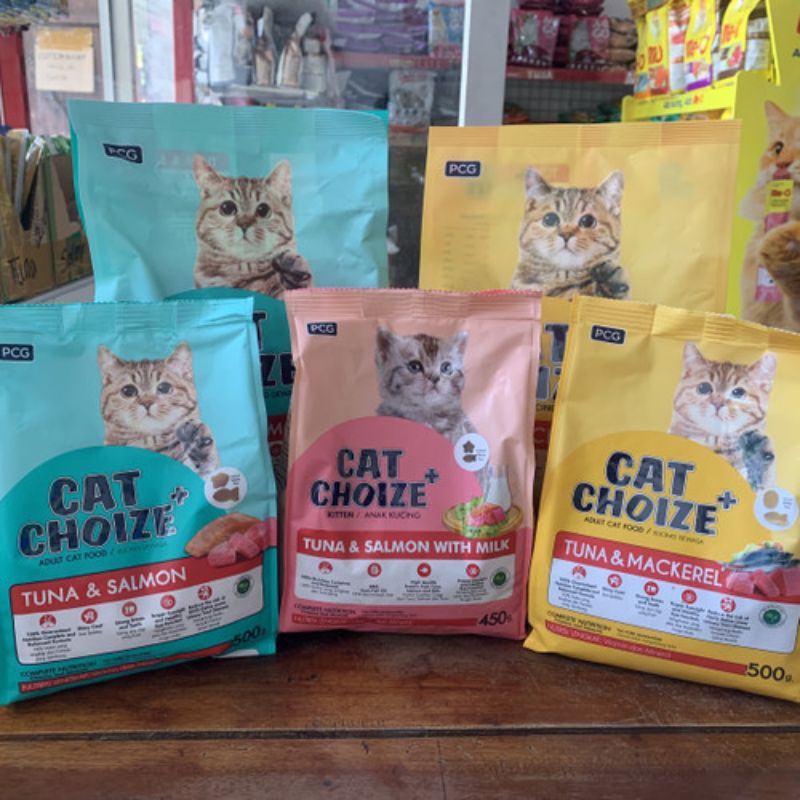 Jual Cat Choize Plus 500gr Frespack Adult Kitten Cat Food CatChoize ...