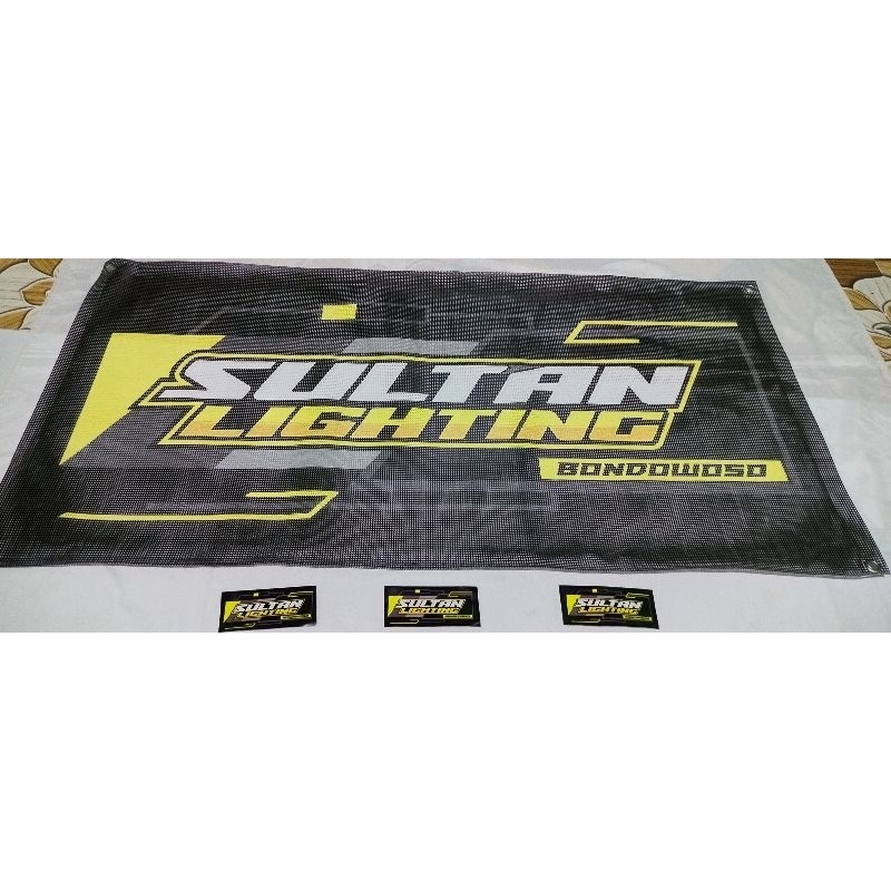 Jual BANNER JARING CUSTOM NAMA SOUND SYSTEM DAN NAMA LIGHTING ...