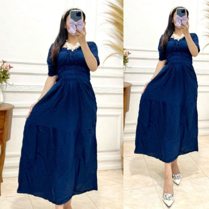 Jual Daster Kekinian Terbaru Kerut Dada Polos Rayon Premium Remaja Ld ...