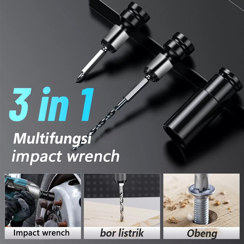 Jual MAKlTA 1090V/588V Cordless Impact wrench Brushless Mesin bor ...