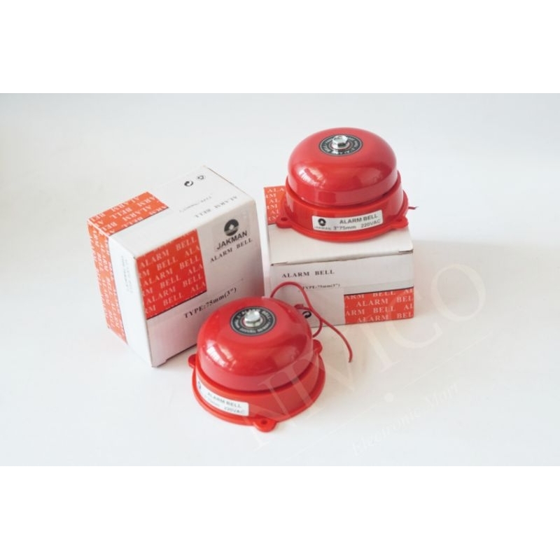 Jual Bel ALARM JAKMAN TYPE 75mm (3") BEL KRING | Shopee Indonesia