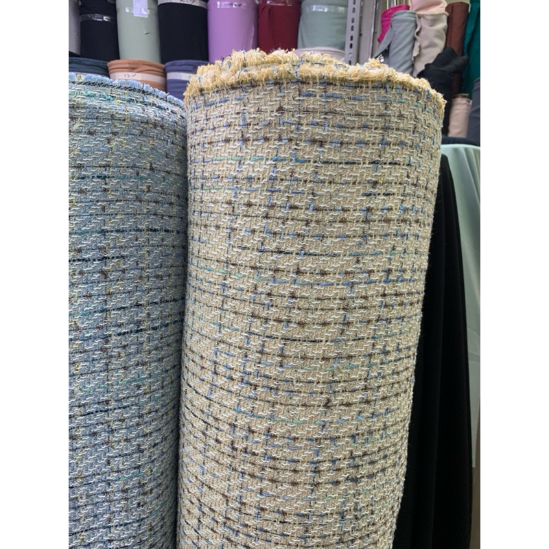 Jual BAHAN KAIN TWEED PREMIUM LIMITED EDITION! (korean style) | Shopee ...