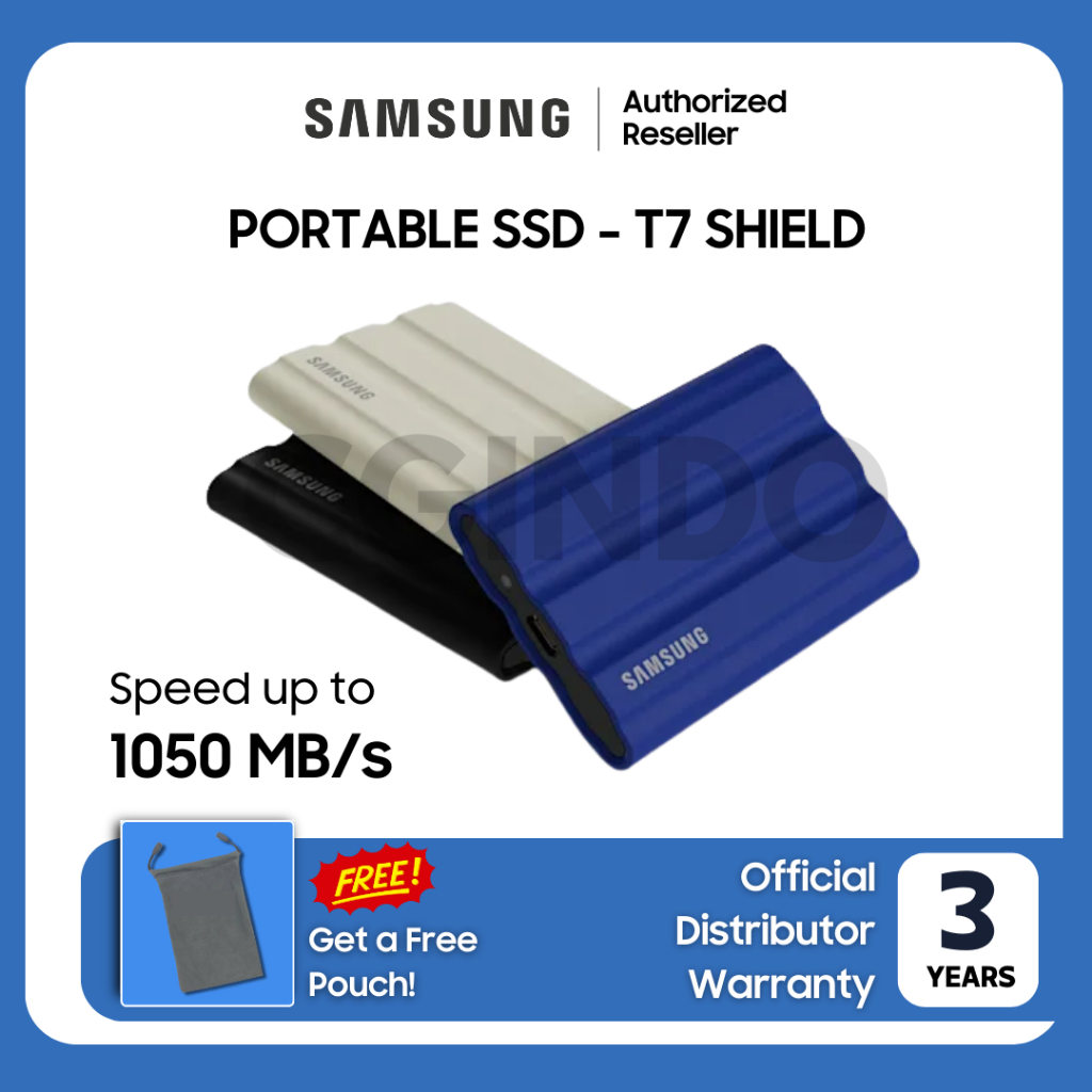 Jual Samsung T7 Shield SSD Portable SSD 4TB SSD External SSD Eksternal ...