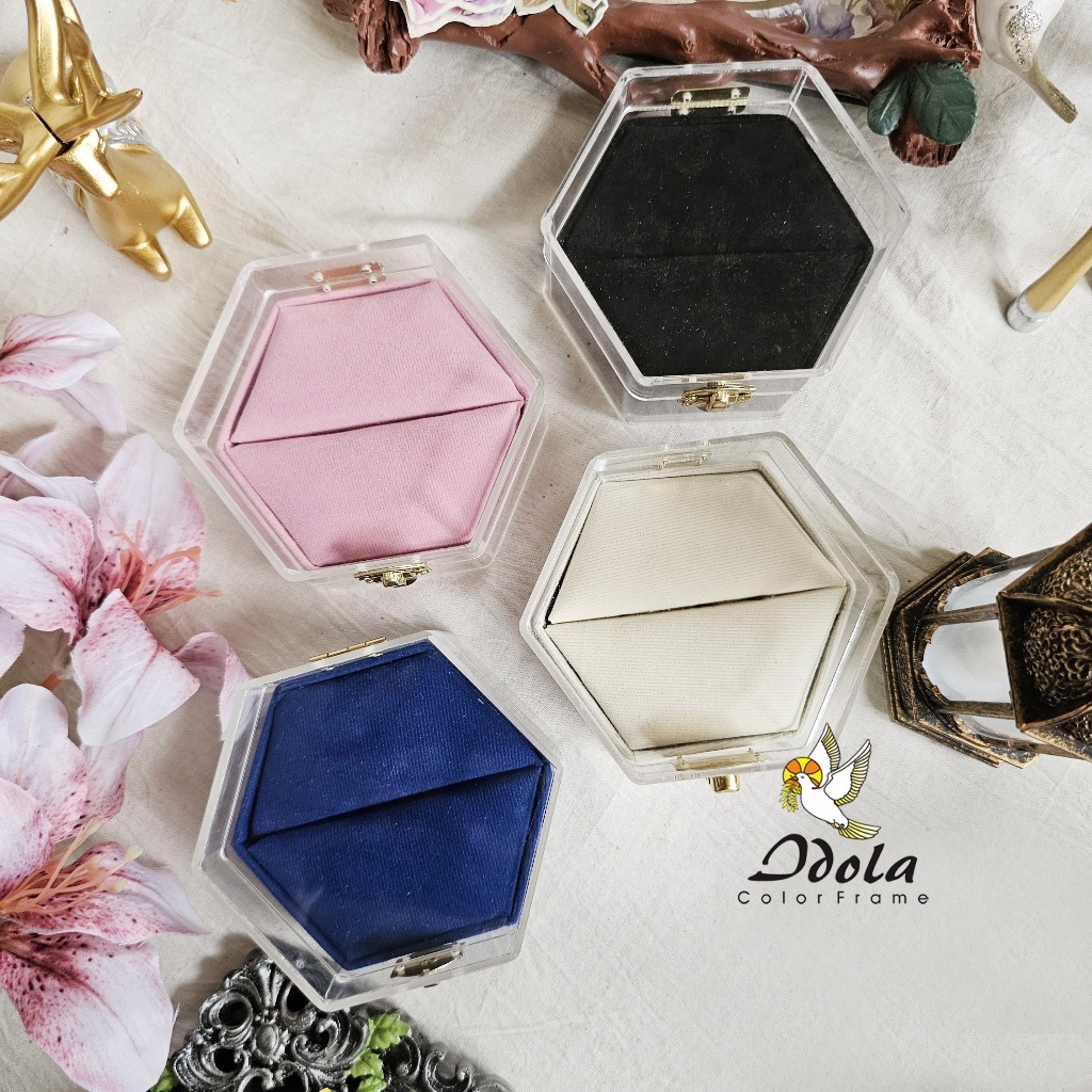 Jual IDOLA FRAME - AKRILIK TEMPAT CINCIN & BANTALAN/ RINGBOX AKRILIK ...