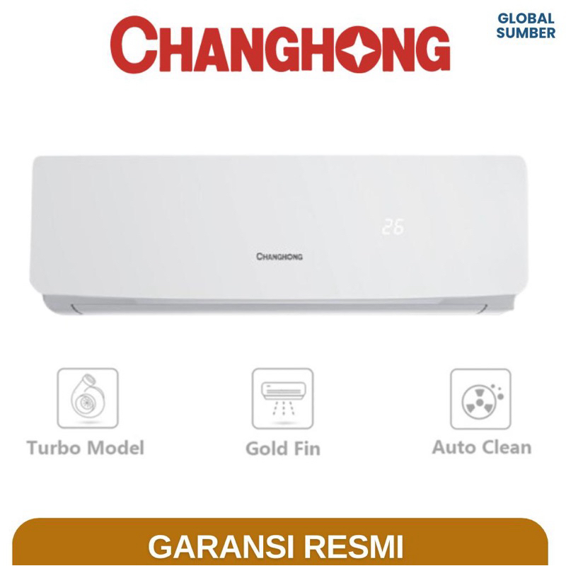 Jual AC Changhong 1 PK R32 Turbo Deluxe CSC09NVB4 | Shopee Indonesia