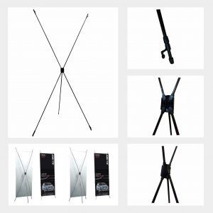 Jual Tiang X Banner/ Tiang Spanduk Ukuran 60x160 | Shopee Indonesia