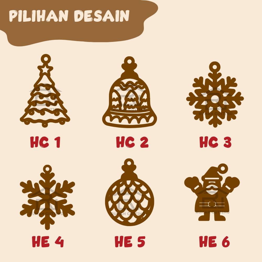 Jual Hangtag Christmas Hang Tag Natal Hiasan Kado Natal Hampers ...