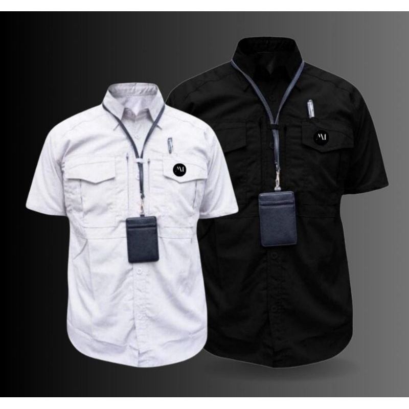Jual kemeja tactical mtac pria lengan pendek | Shopee Indonesia