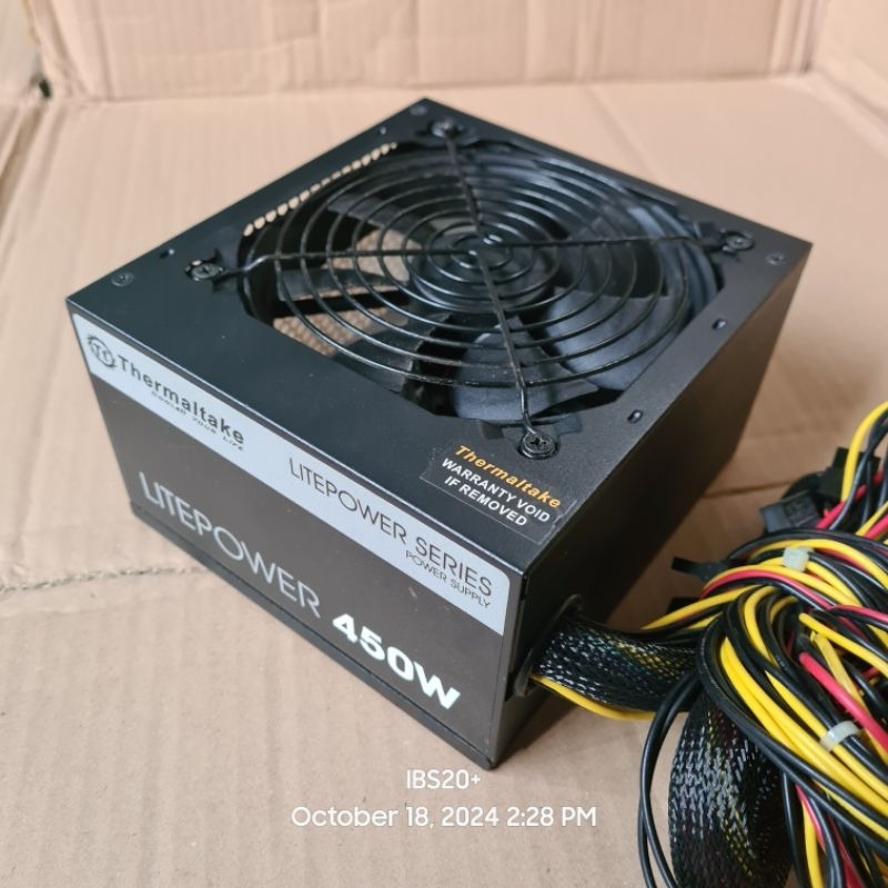 Jual PSU THERMALTAKE LITE POWER 450W 2x 8 PIN VGA | Shopee Indonesia