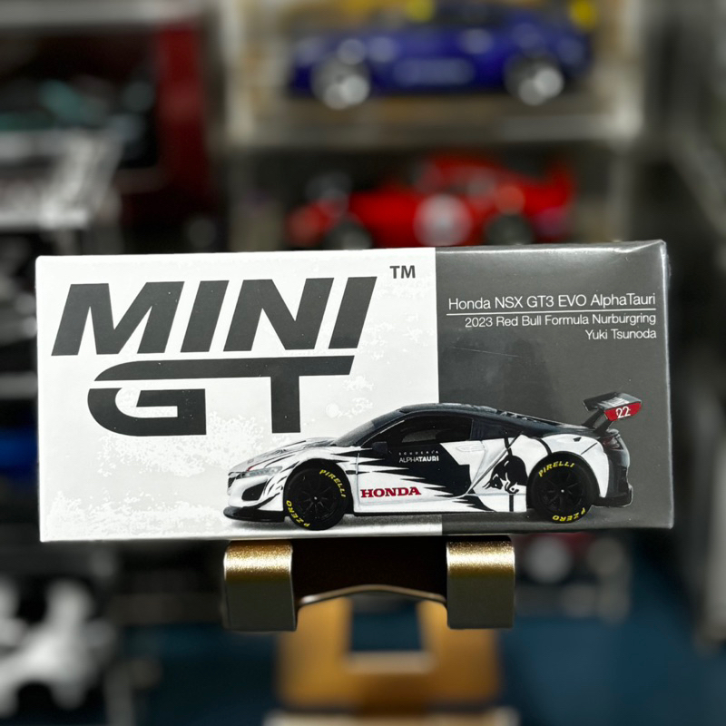 Jual Mini GT 761 - Honda NSX GT3 Evo AlphaTauri - 2023 Red Bull Formula ...