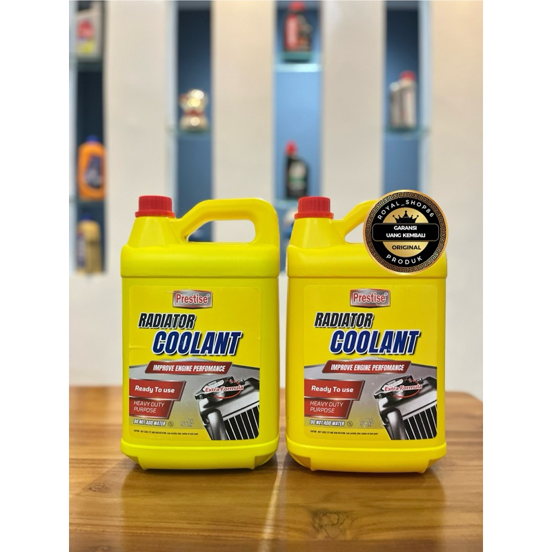 Jual PRESTISE AIR RADIATOR COOLANT 5 LT ORIGINAL AIR RADIATOR MOBIL ...