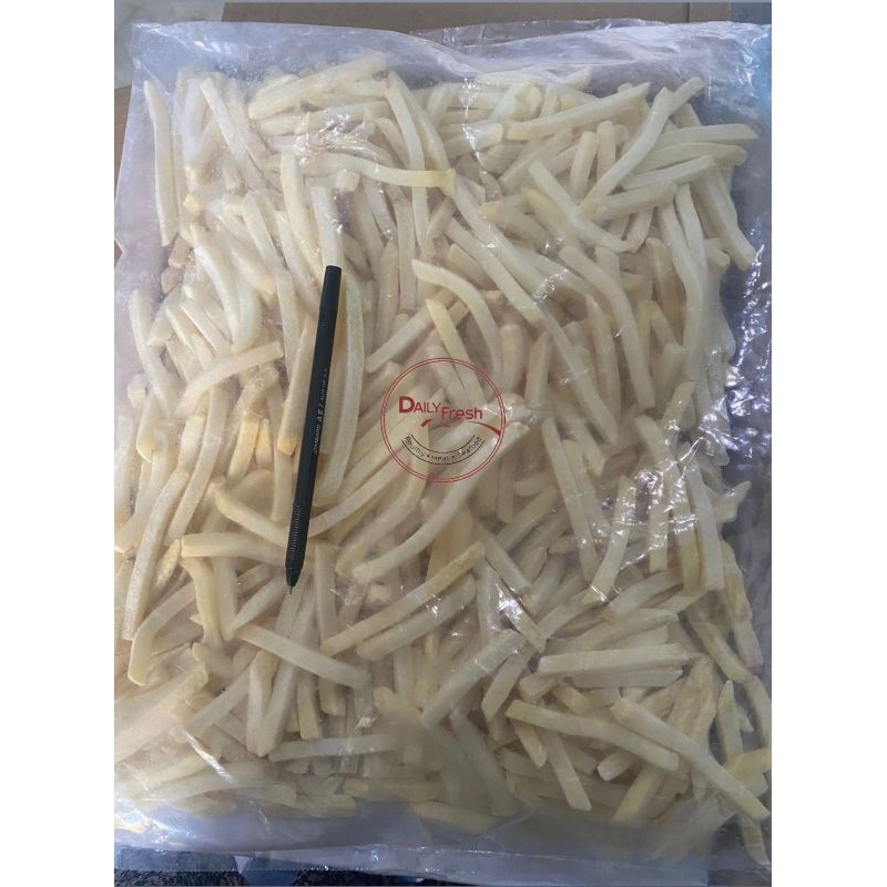 Jual FRENCH FRIES KK | KENTANG GORENG BEKU SHOESTRING 2KG | Shopee ...