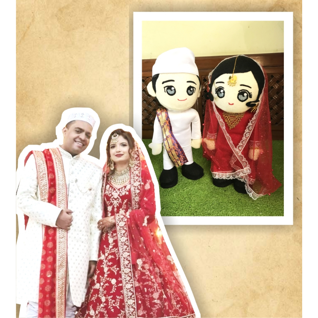 Jual boneka couple lucu custom | Shopee Indonesia