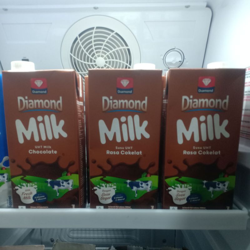 Jual DIAMOND UHT COKLAT 1 LITER | Shopee Indonesia