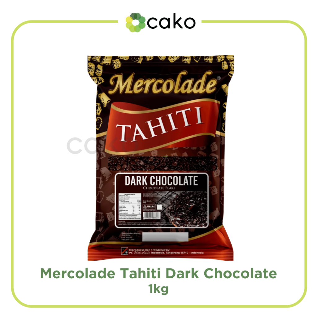 Jual Mercolade Tahiti 1kg / Choco Flake / Dark Chocolate | Shopee Indonesia