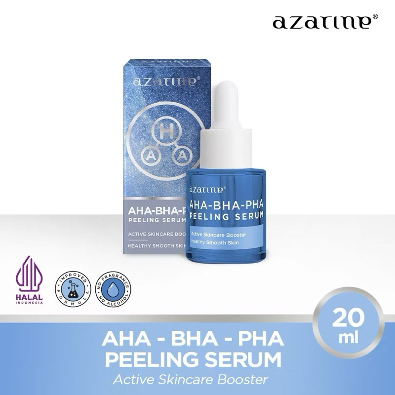 Jual Azarine AHA-BHA-PHA Peeling Serum 20ml | Shopee Indonesia