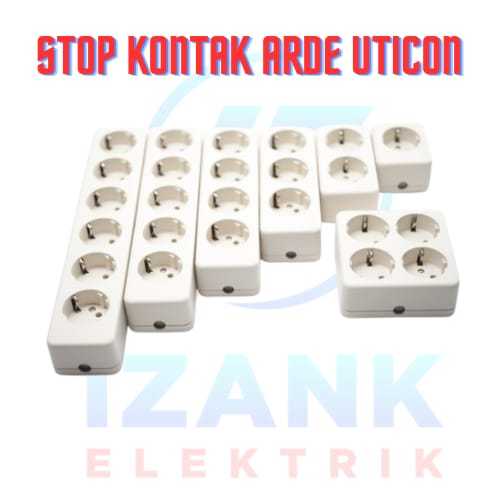 Jual UTICON STOP KONTAK ARDE 1/2/3/4/5/6 LUBANG/ TERMINAL KUNINGAN/ COLOKAN LISTRIK ST-118 ST ...