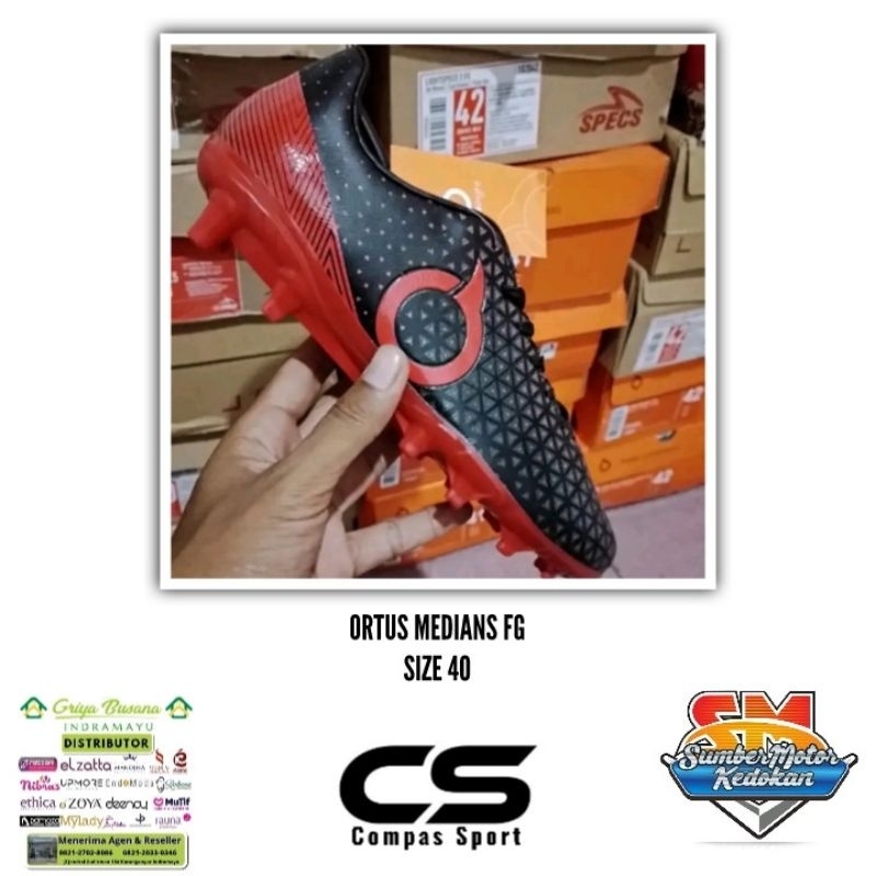 Jual ORTUS MEDIANS FG SIZE 40(FREE KAOS KAKI) | Shopee Indonesia