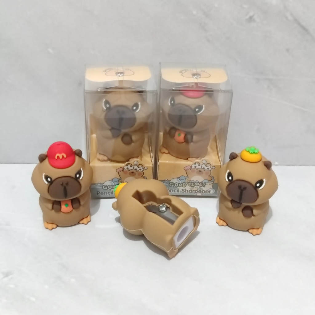 Jual Rautan Pensil Capybara Lucu / Pencil Sharpener Cute Capybara ...