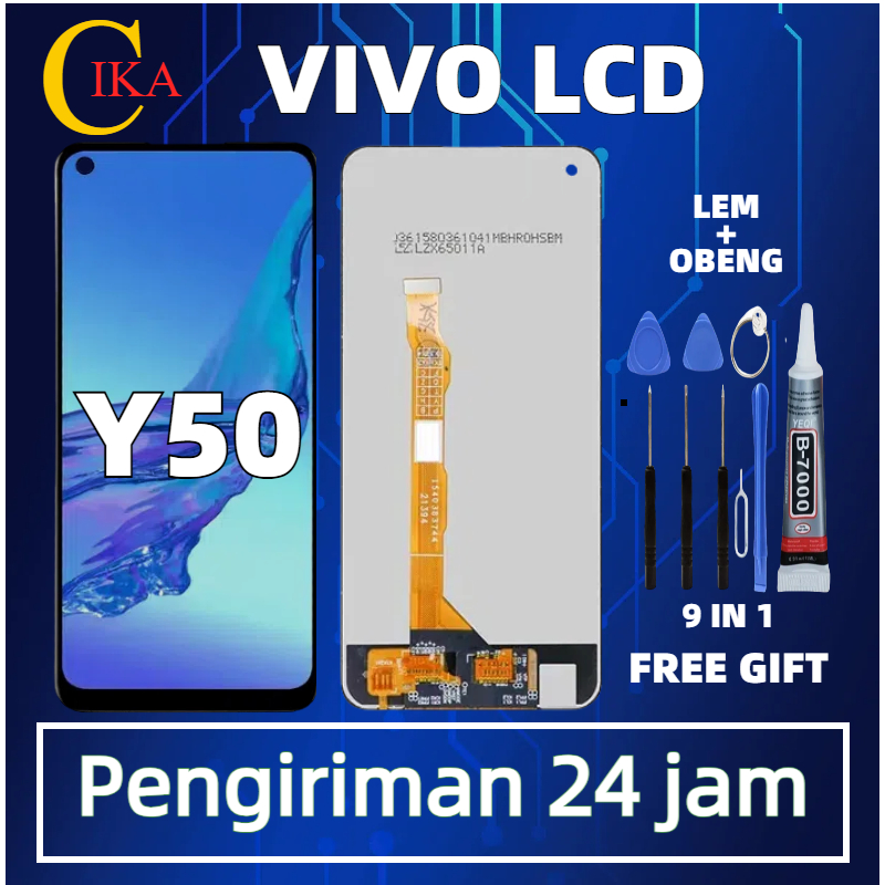 Jual LCD Touchscreen Vivo Y50 1935 ORIGINAL FULLSET Touchscreen LAYAR ...