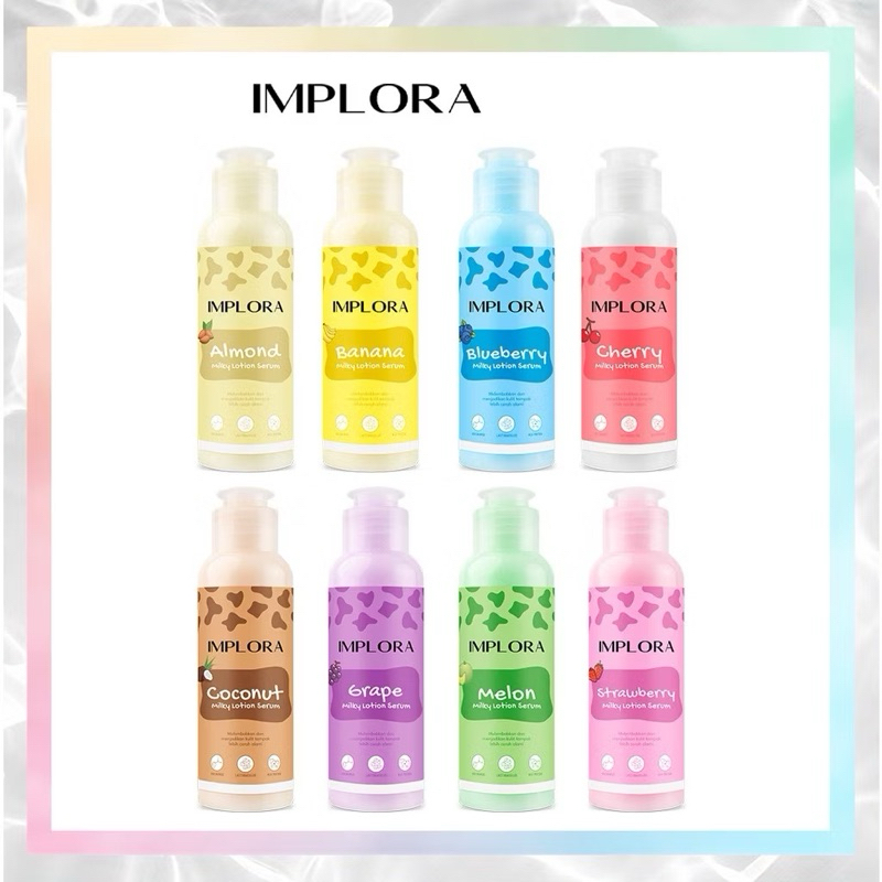Jual IMPLORA LOTION BODY SERUM 100ml | Shopee Indonesia