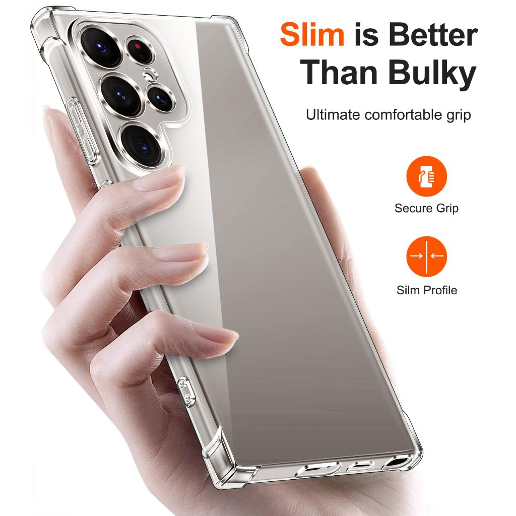 Jual Softclear ANTI CRACK ORI Samsung S25 Ultra S25+ S24FE S24 S24+ S24Ultra S23FE S23 S23 ...