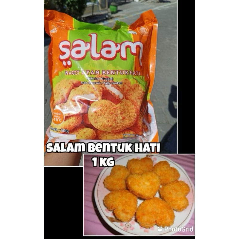 Jual Salam Nugget Love 1kg | Shopee Indonesia