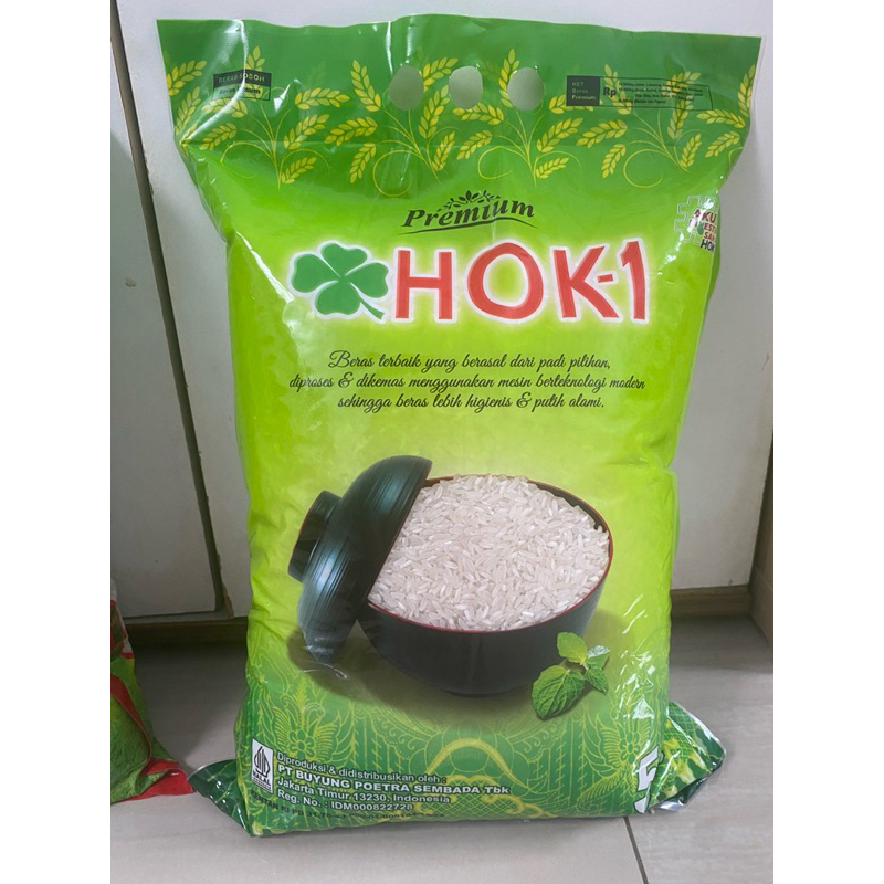 Jual Beras Hoki Premium 5kg | Shopee Indonesia