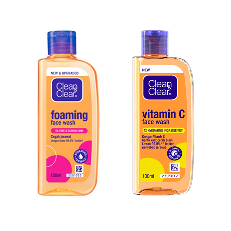 Jual CLEAN AND CLEAR PENCUCI MUKA FOAMING FACE WASH 100 ML MAKTIZU MART ...