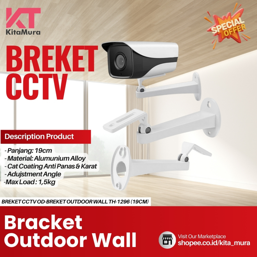 Jual Bracket Dinding Camera CCTV Indoor&Outdoor TH-1296 | Shopee Indonesia