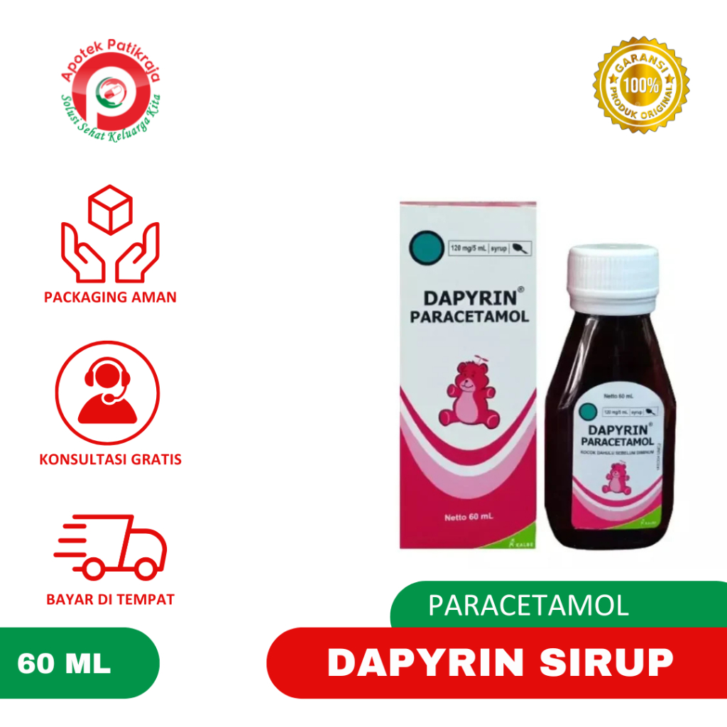 Jual DAPYRIN SIRUP 60ML | Shopee Indonesia
