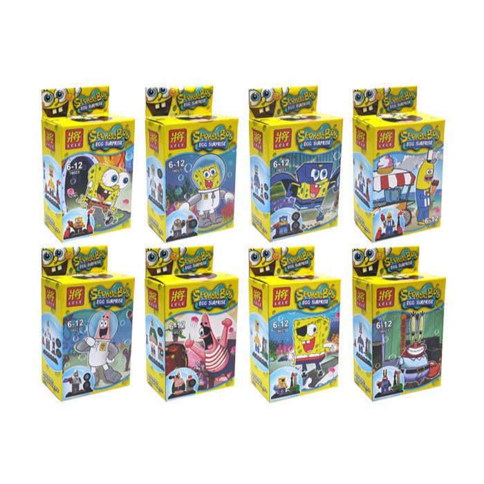 Jual MAINAN BRICKS LELE 78023 SPONGEBOB SERIES ISI 3PC | Shopee Indonesia