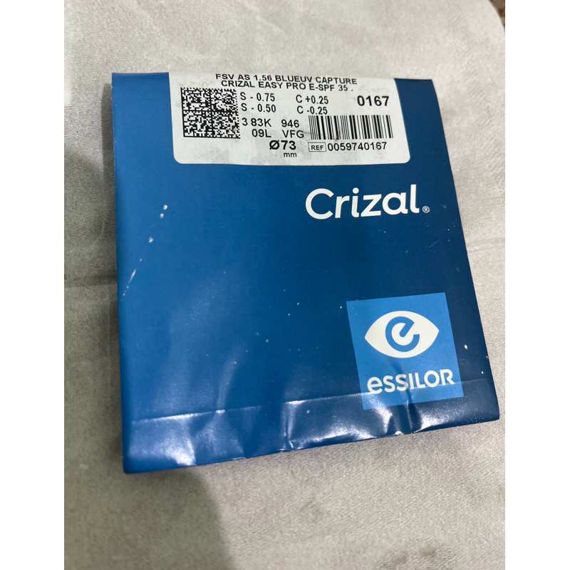 Jual lensa essilor crizal blueuv capture | Shopee Indonesia