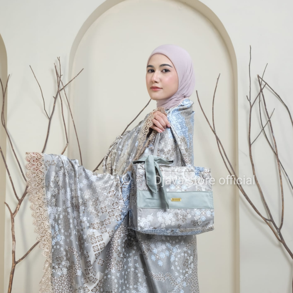 Jual Mukena Dewasa 2in1 Silk Premium Adem Lembut/Series Ethnic Luxury ...