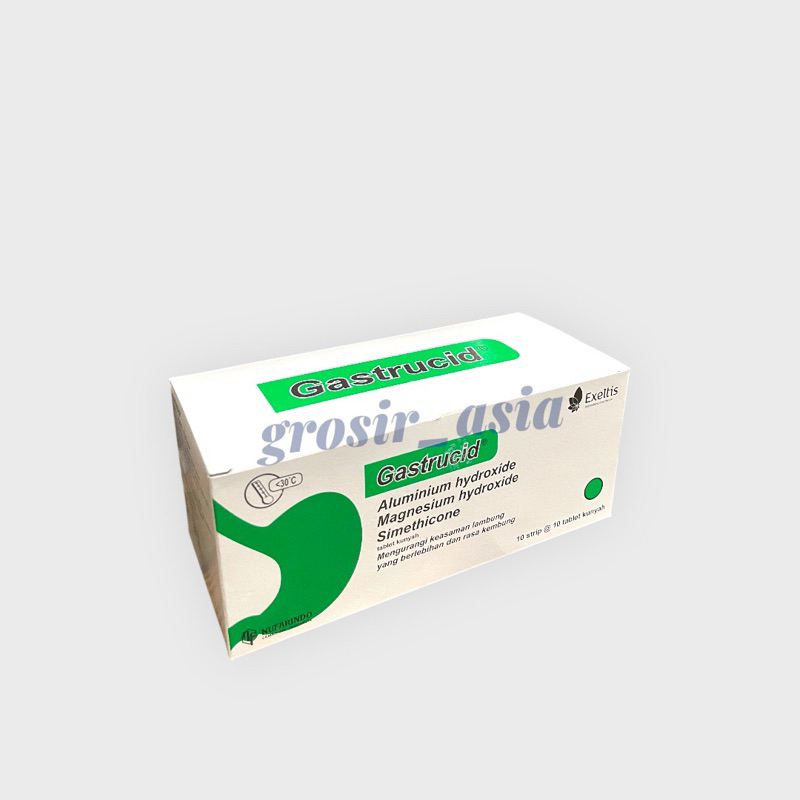 Jual Gastrucid Tablet 1 Box Isi 10 Strip | Shopee Indonesia