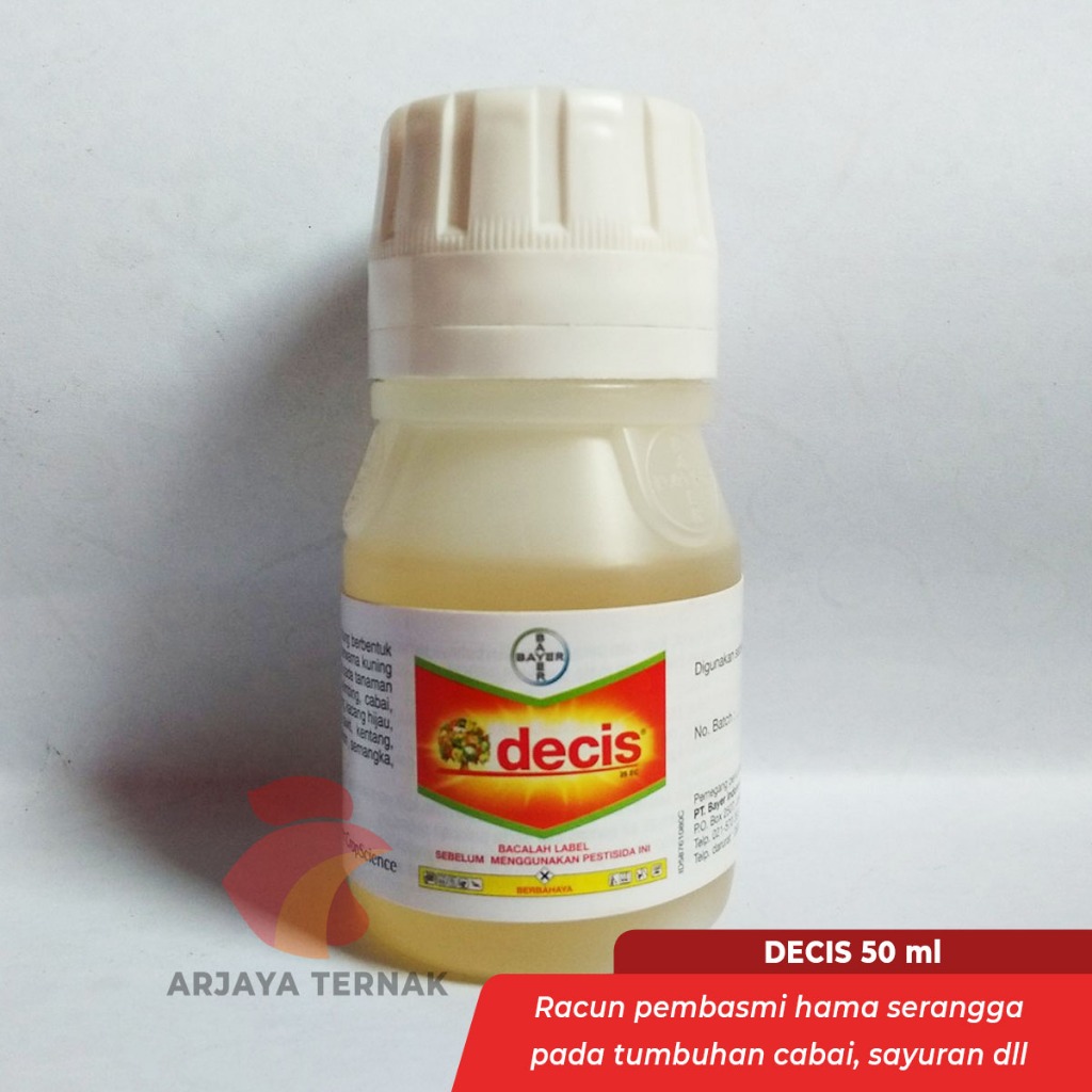 Jual DECIS 25 EC 50 ML INSEKTISIDA PESTISIDA OBAT PEMBASMI HAMA DARI ...