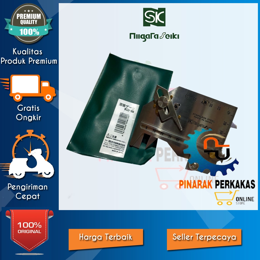 Jual Niigata Seiki Welding Gauge WGU-7M Original | Shopee Indonesia