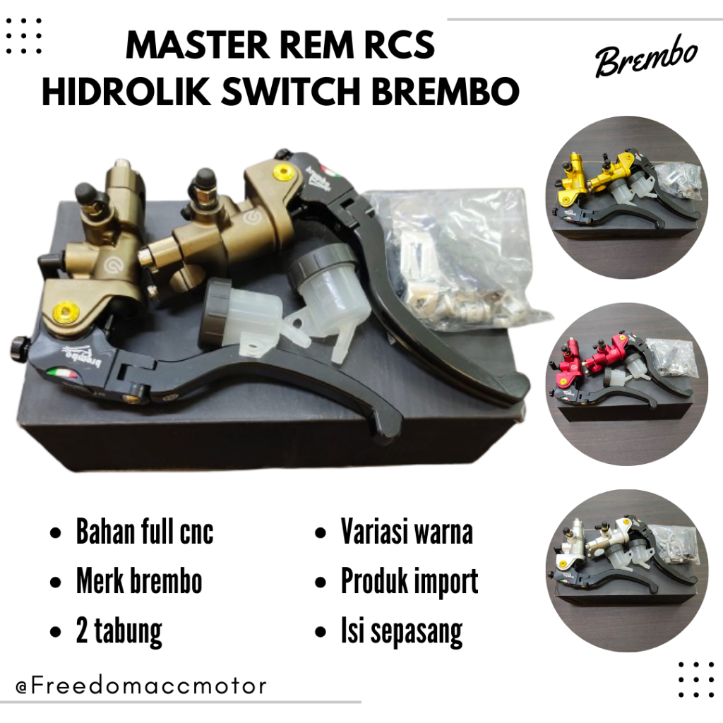 Jual Master rem nmax pcx adv 2 tabung 1 set hidrolik switch rem ...